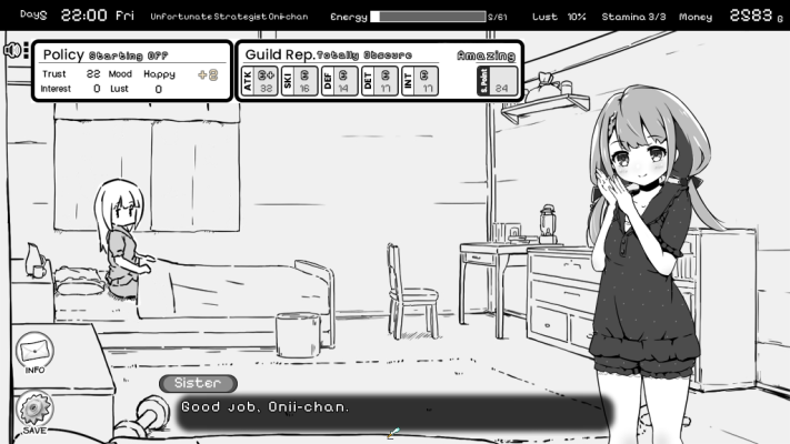 Living With Sister: Monochrome Fantasy - Kagura Games