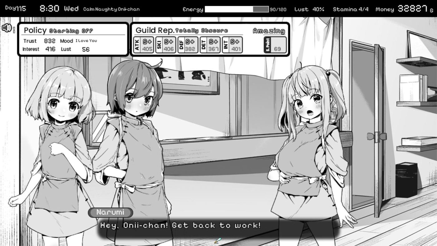 Living With Sister: Monochrome Fantasy - Expansion DLC Patch - Kagura Games