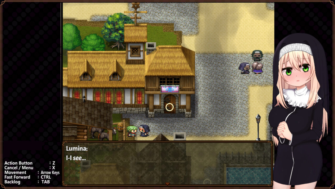 Sister Lumina and the Hypnosis Cult Patch - Kagura Games