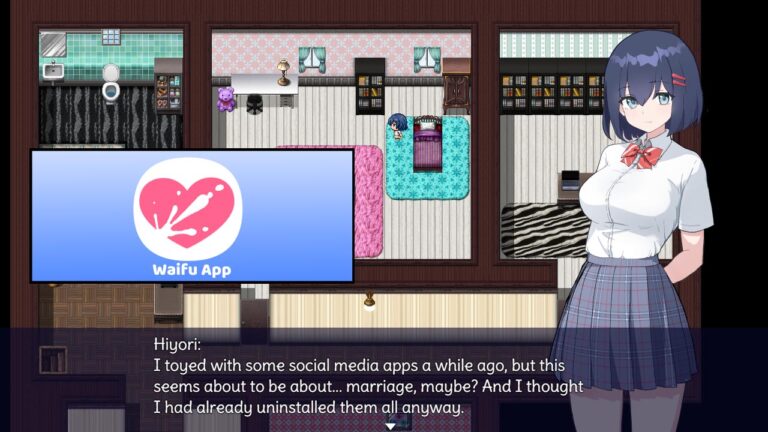 Waifu App: 90 Days to Escape a Lonely Fate - Kagura Games