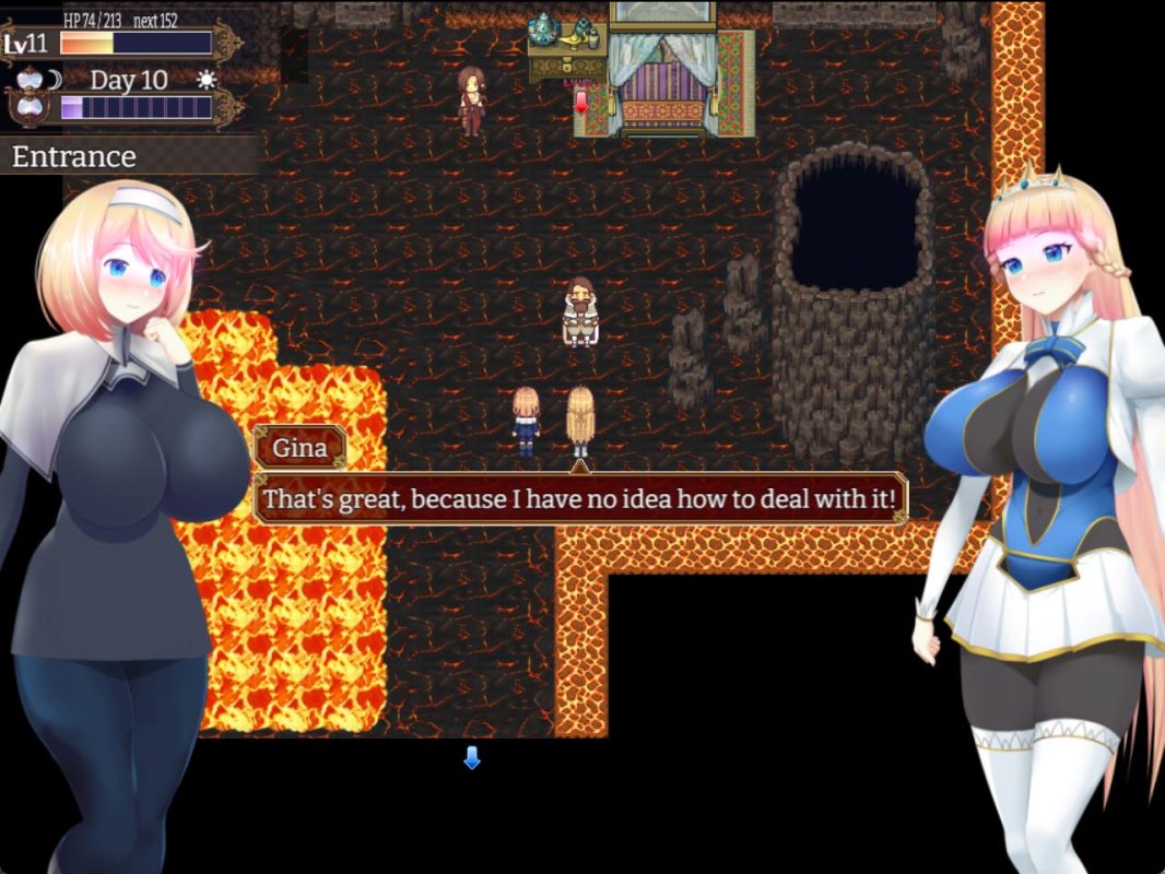 Hypnosis Knight-Princess Patch - Kagura Games